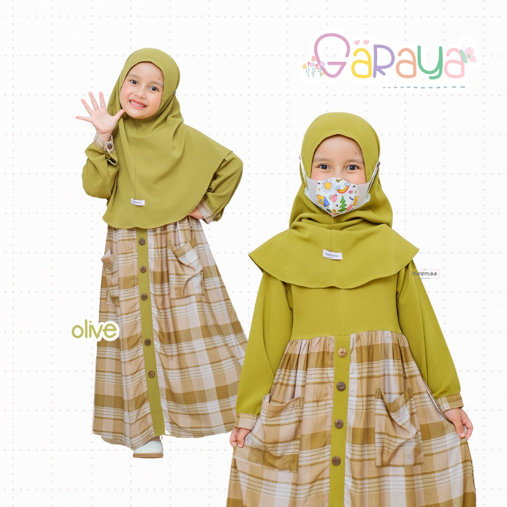 Jual Garaya Series Original by Meemaa Apparel - Gamis Anak dan Remaja ...