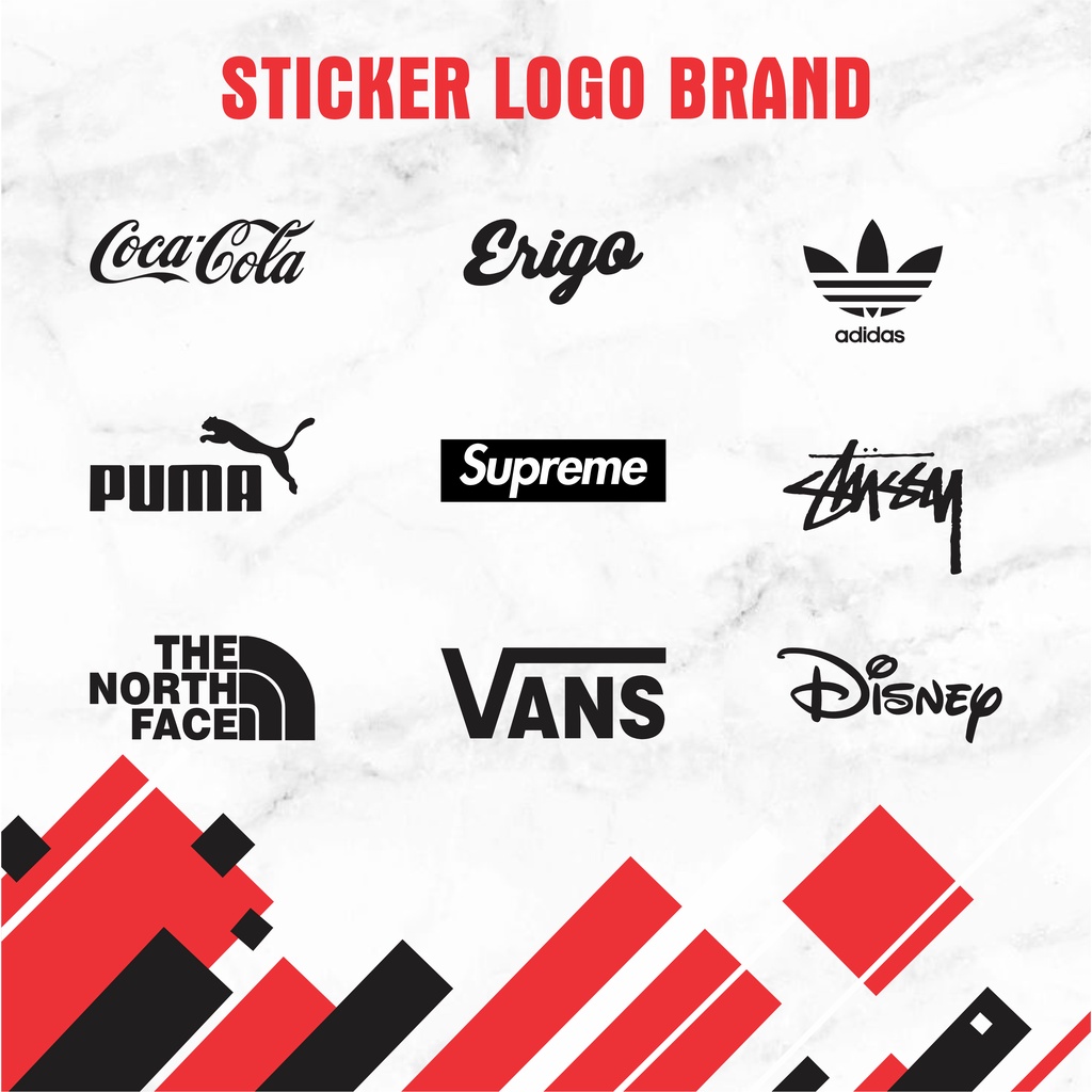 Jual Sticker Brand Logo Cutting | Shopee Indonesia