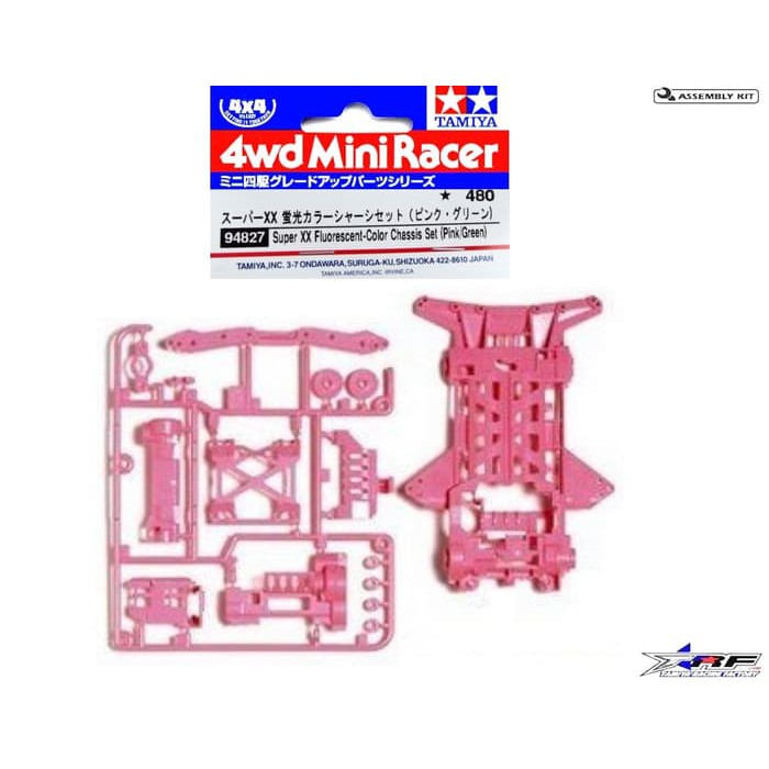 Jual TAMIYA 95240 SUPER XX FLUORESCENT COLOR CHASSIS (PINK) | Shopee ...