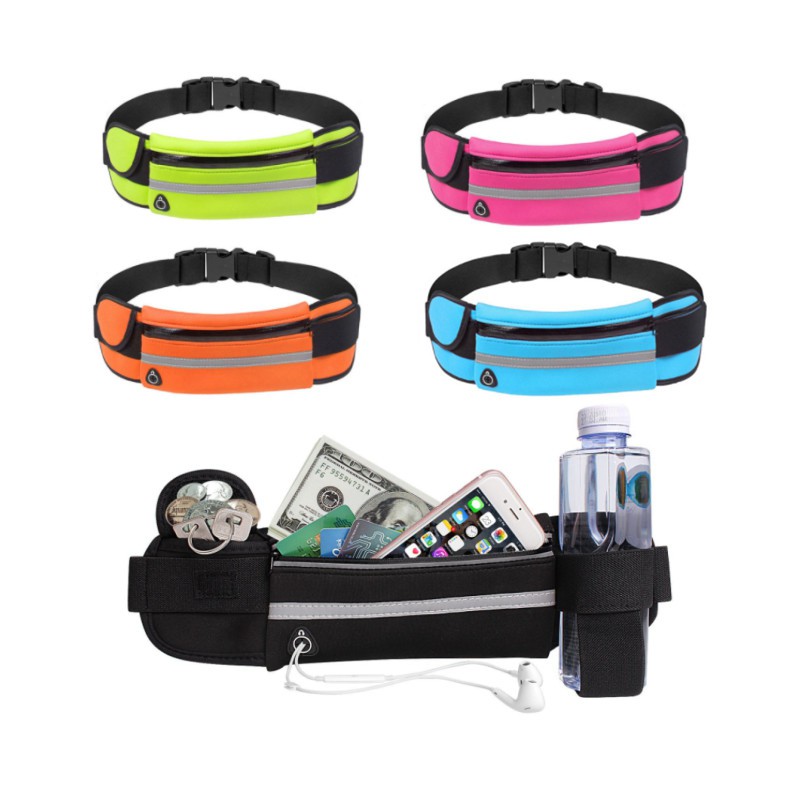 Jual Tas pinggang Olahraga Waterproof Running Belt Tas Ikat Pinggang ...
