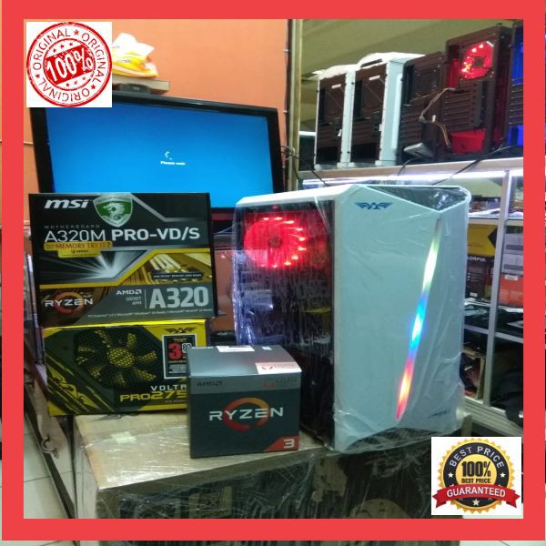 Jual Termurah PC RAKITAN RYZEN 3 2200G | Shopee Indonesia