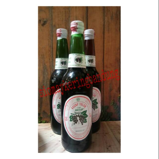 Jual Kecap Manis Tulen Cap Anggur SengLie Botol Kaca | Shopee Indonesia