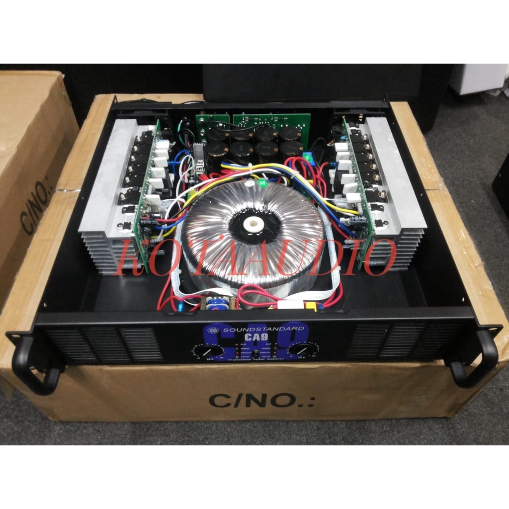 Jual POWER AMPLIFIER SOUNDSTANDARD CA9 / CA 9 BODY PANJANG SOUND ...