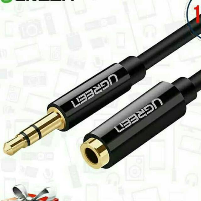 Jual Kabel Extension Jack 3.5mm Male to Female Audio Cable UGREEN - 2 ...