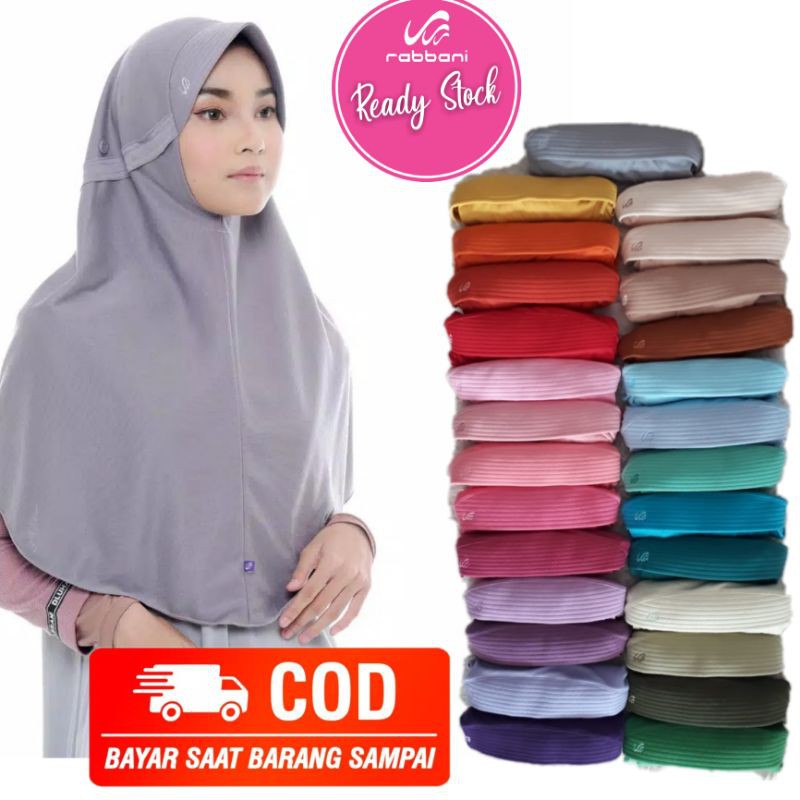 Jual jilbab Rabbani Asli Innova LX Kerudung Sekolah size S M L | Shopee Indonesia