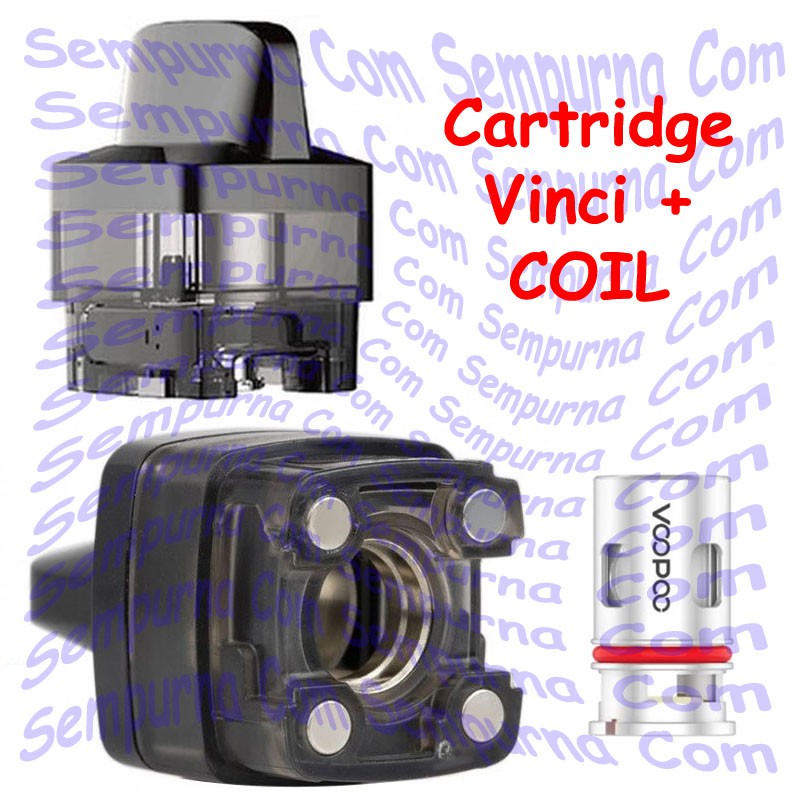 Jual Cartridge + Coil Voopoo PNP Vinci Navi Argus Drag Vsuit AIR S X ...
