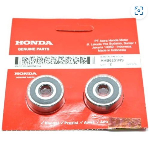 Jual Bearing / Laker / Laher AHM / Honda 6201 AHM HB6201RS | Shopee ...