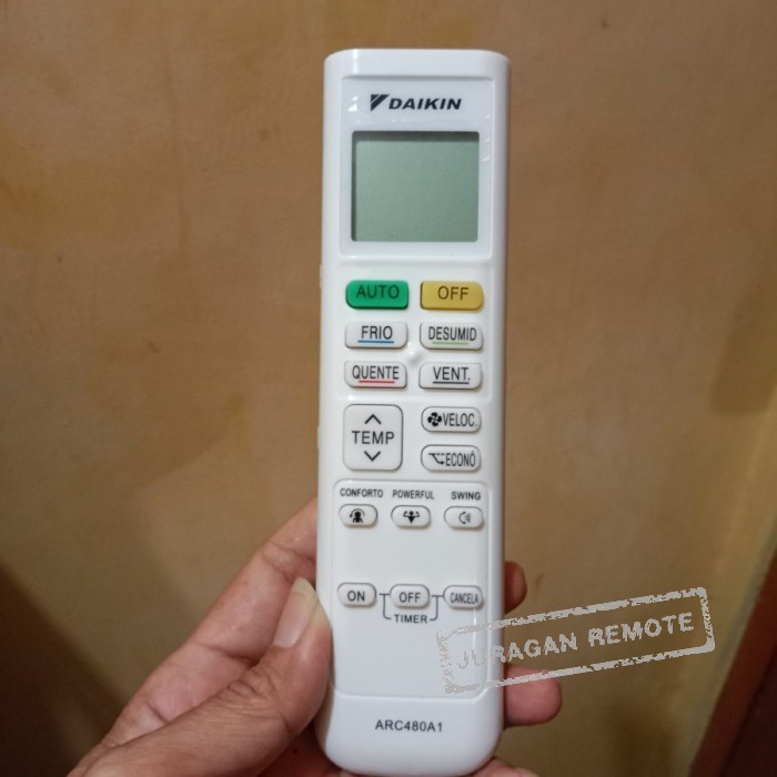 Jual REMOTE CONTROL REMOT AC DAIKIN R32 R410 FTC FTKC FTKQ THAILAND ...