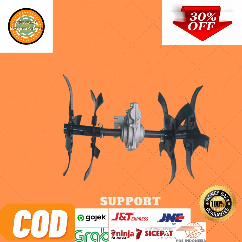 Jual Alat Mesin Mata Matun Pertanian Brush Cutter Traktor Mini Bajak ...