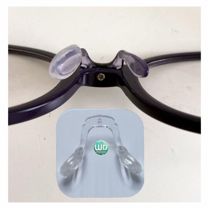 Jual Nose Pad Kacamata Bantalan Hidung Plastic Silicone NosePad Arm ...