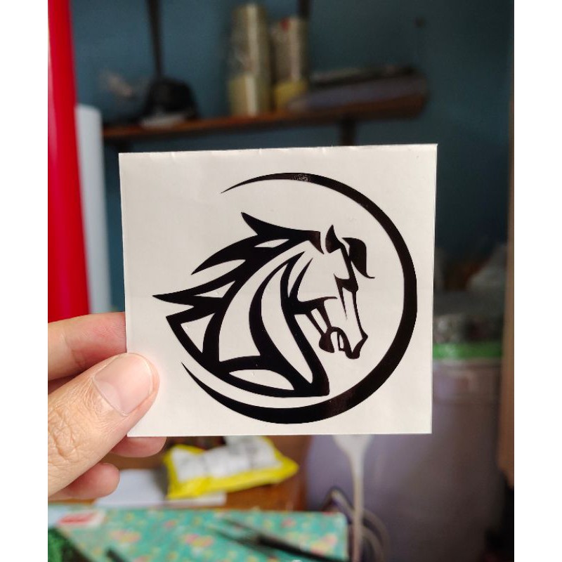 Jual stiker kuda custom cutting stiker murah sticker keren | Shopee ...