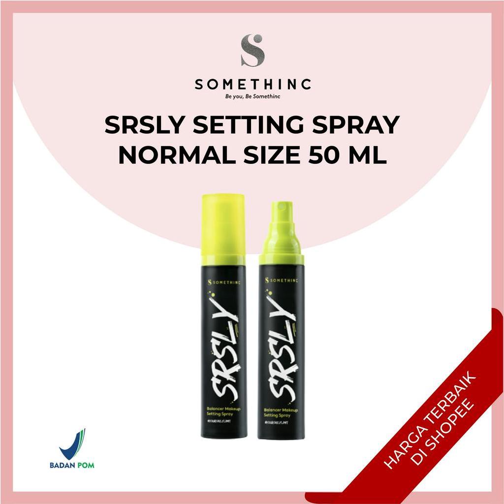 Jual SOMETHINC SRSLY Balancer Make Up Setting Spray - Make Up Tahan ...