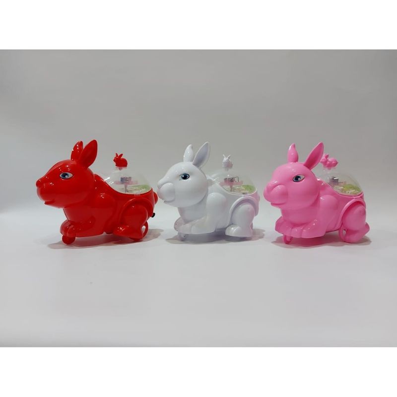 Jual F0308 FENGWEI TOYS MAINAN KELINCI BERJALAN NYALA MAINAN ANAK ...