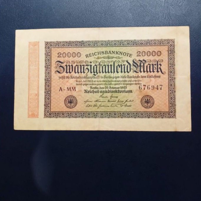 Jual Uang Kuno 20000 Mark Jerman | Shopee Indonesia