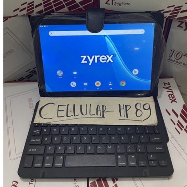 Jual ( Bonus Komplit ) Tablet Zyrex Zt 216 Super + Keyboard Tab 10” 4G ...