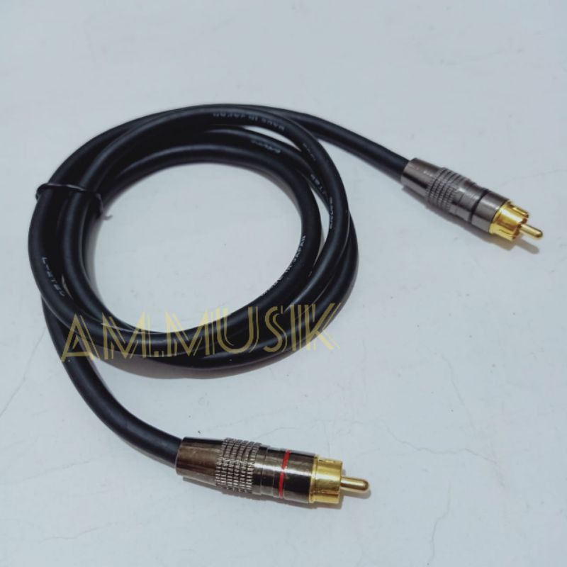 Jual KABEL AUDIO JACK RCA TO RCA 3 METER | Shopee Indonesia