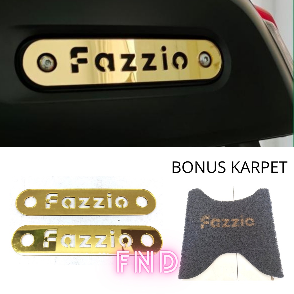 Jual Garnis Emblem Garnish Fazzio Body Samping Tutup Panel Samping ...