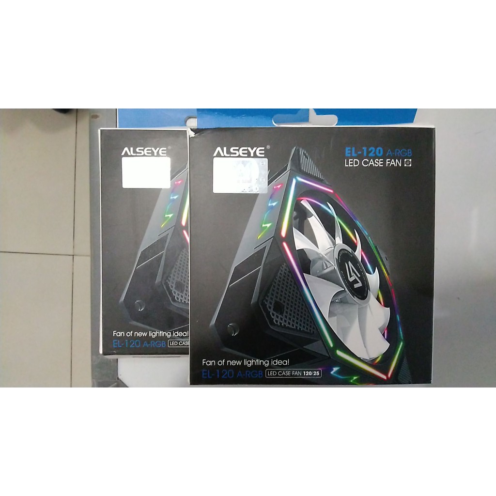Jual FAN CASING ALSEYE EL-120 A-RGB 12CM RGB LIGHTING | Shopee Indonesia