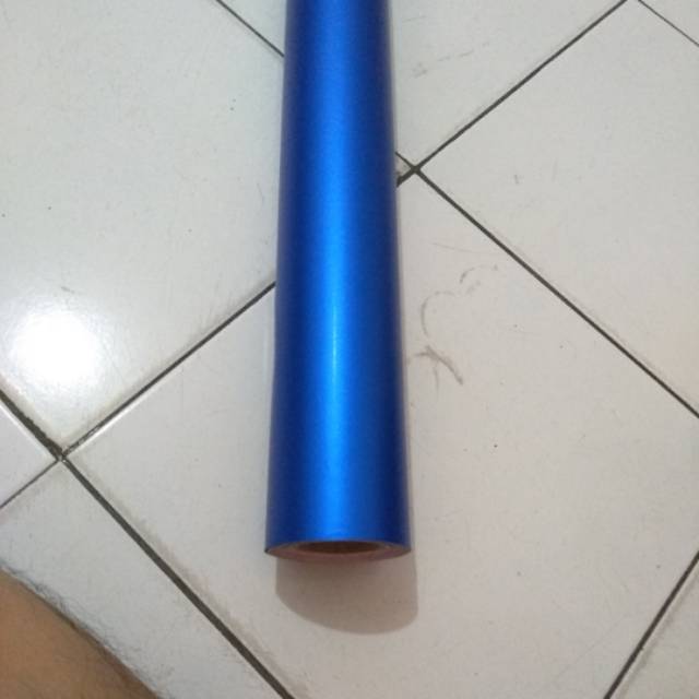 Jual Stiker Skotlet warna biru satin,,,lebar atau tinggi Stiker nya ...