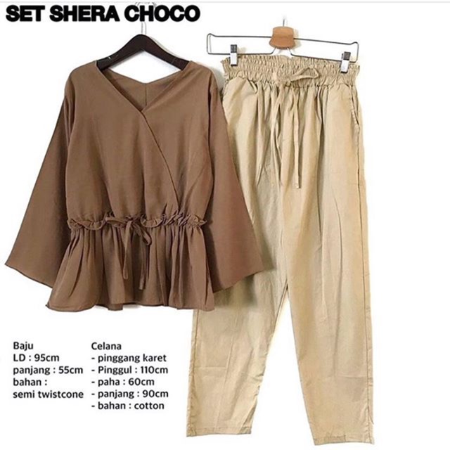 Jual SET SHERA CHOCO | Shopee Indonesia