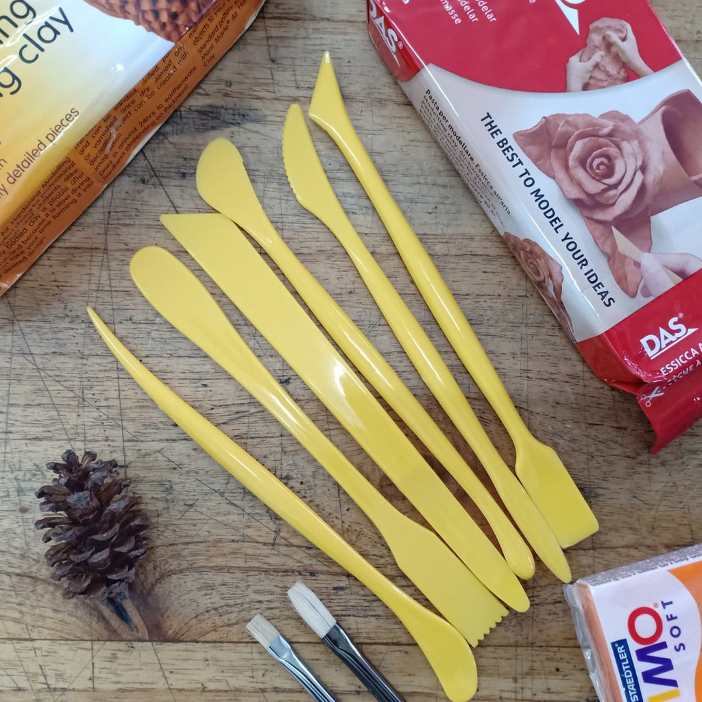 Jual VTEC CLAY KNIFE PLASTIK / ALAT CLAY / ALAT TANAH LIAT VT33/6 ...