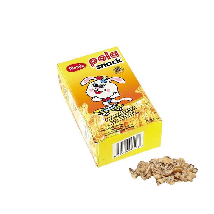 Jual Monde Pola Snack 25 gr x 5 pcs | Shopee Indonesia