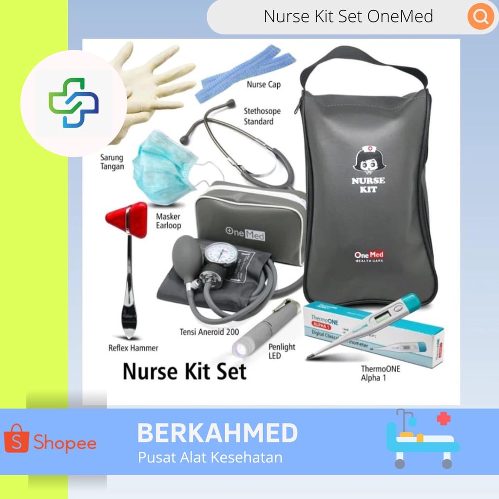 Jual Nurse Kit OneMed / Nurse Kit OneMed Lengkap / Perlengkapan Suster ...