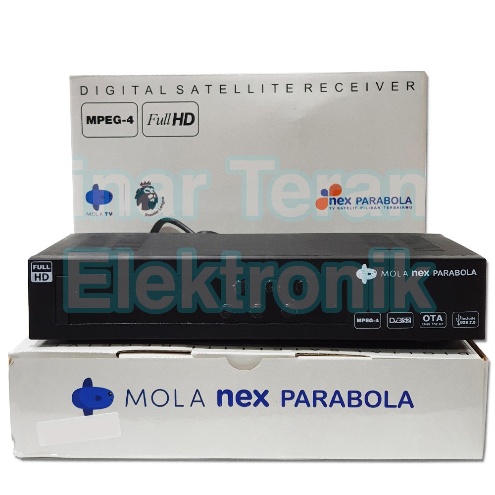 Jual Receiver Nex Parabola Putih HD | Shopee Indonesia