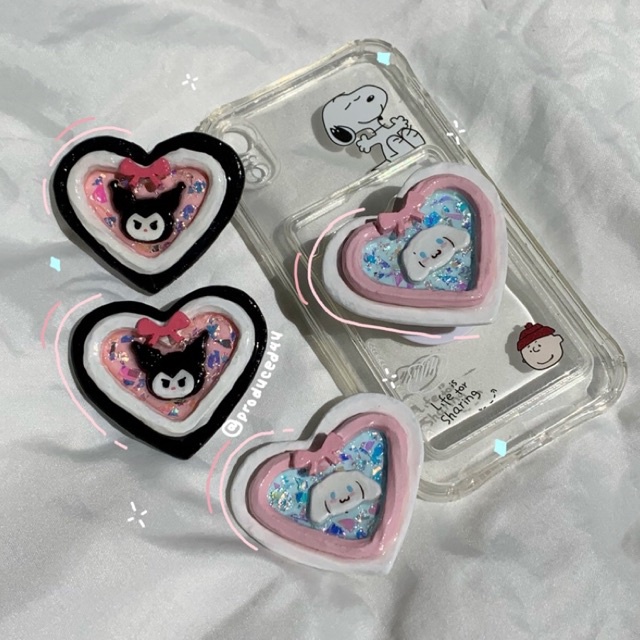 Jual SANRIO POPSOCKET HEART VER//KUROMI POPSOCKET//CINNAMOROLL ...