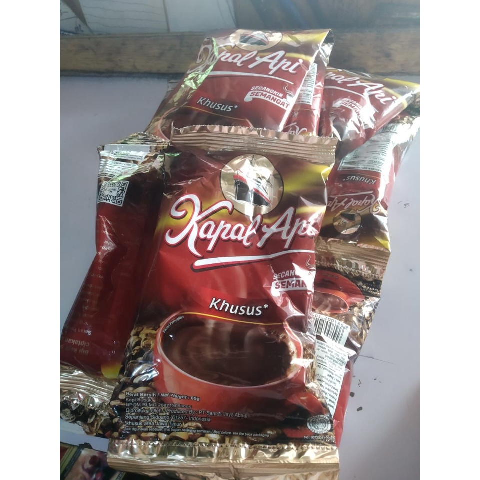 Jual 1 RENTENG 1 RENCENG KOPI KAPAL API BESAR KHUSUS ISI 10 PCS ...