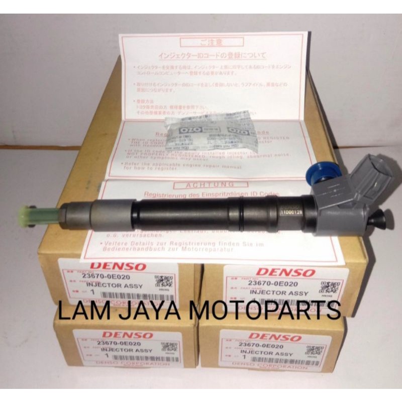 Jual INJECTOR ASSY HILUX REVO INNOVA REBORN 2GD NOZZLE INJECTOR ...
