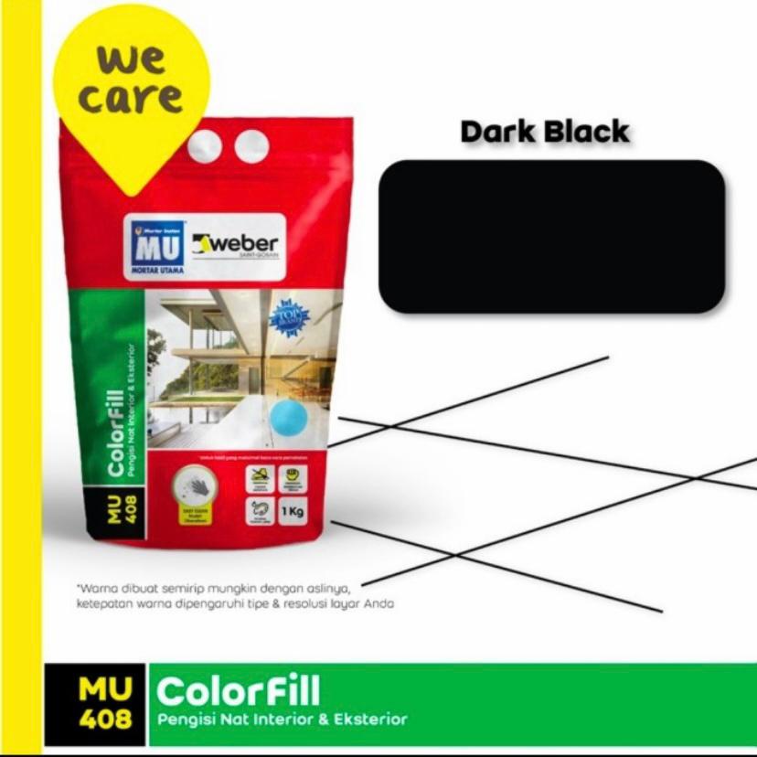 Jual MORTAR UTAMA MU- 408 COLORFILL PENGISI NAT KERAMIK 1 KG (DARK ...