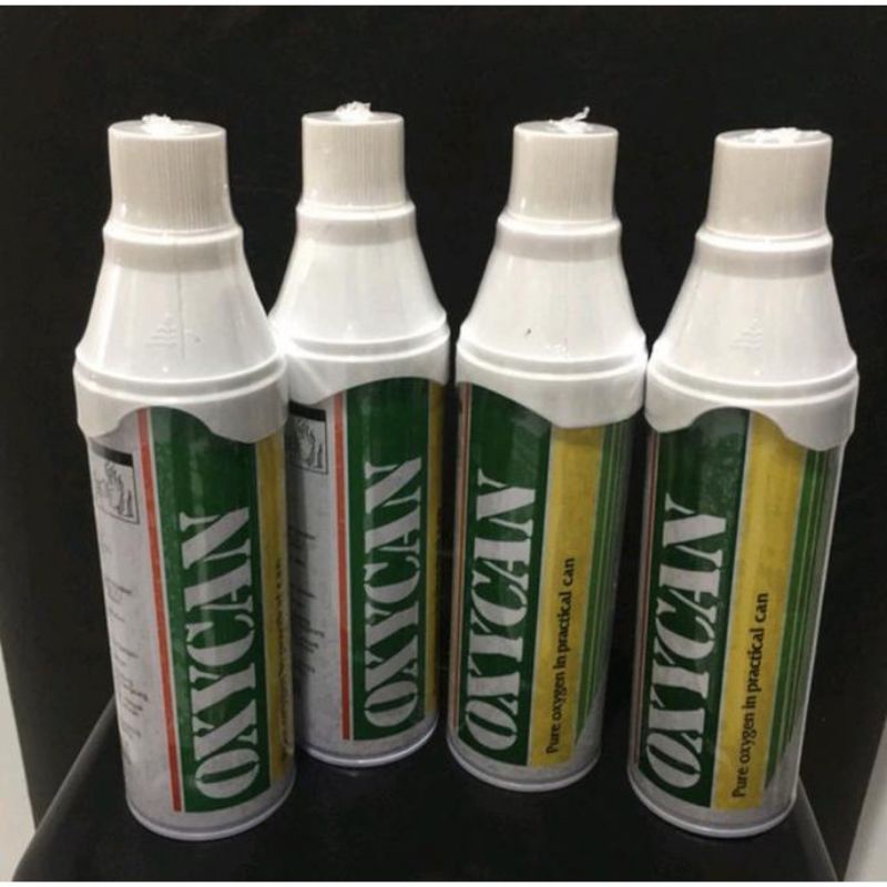 Jual oxycan oxygen portable bottle oksigen botol 500cc urgent original ...