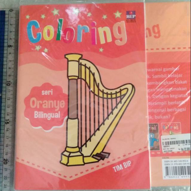 Jual Coloring seri oranye bilingual / BIP book / gramedia sale | Shopee ...