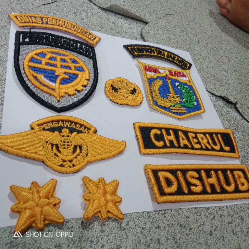 Jual BET DISHUB BORDIR ATRIBUT | Shopee Indonesia