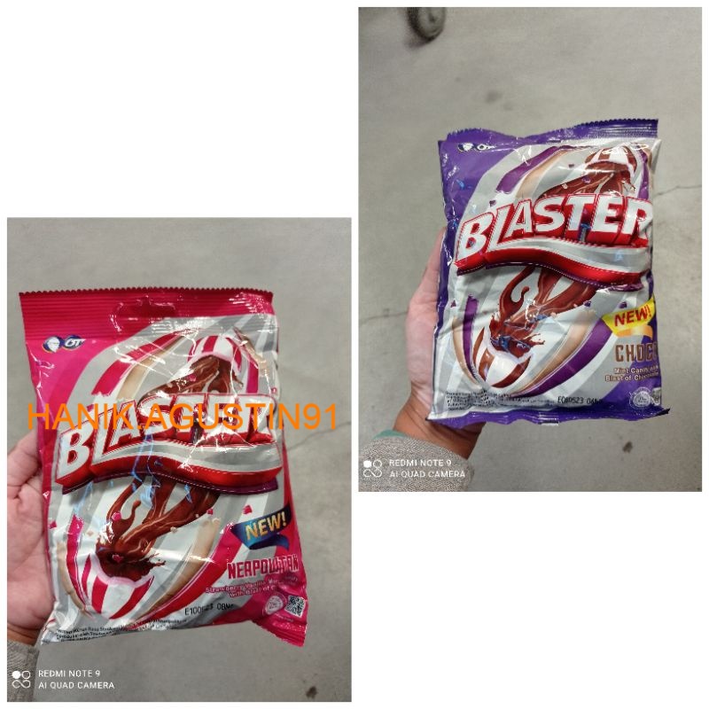 Jual BLASTER Permen Belang Mint with Chocolate (isi 50 pcs) / Permen ...