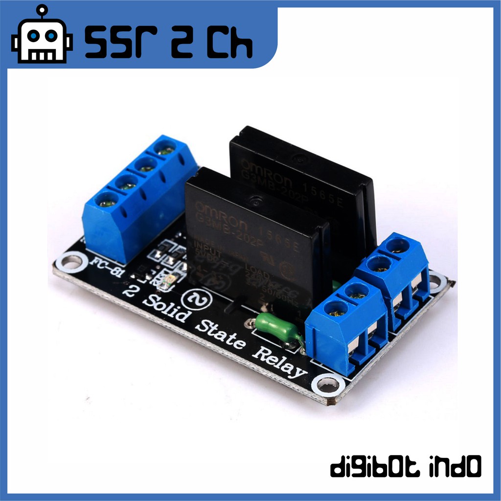 Jual Solid State Relay 2 Channel 5V DC | Shopee Indonesia