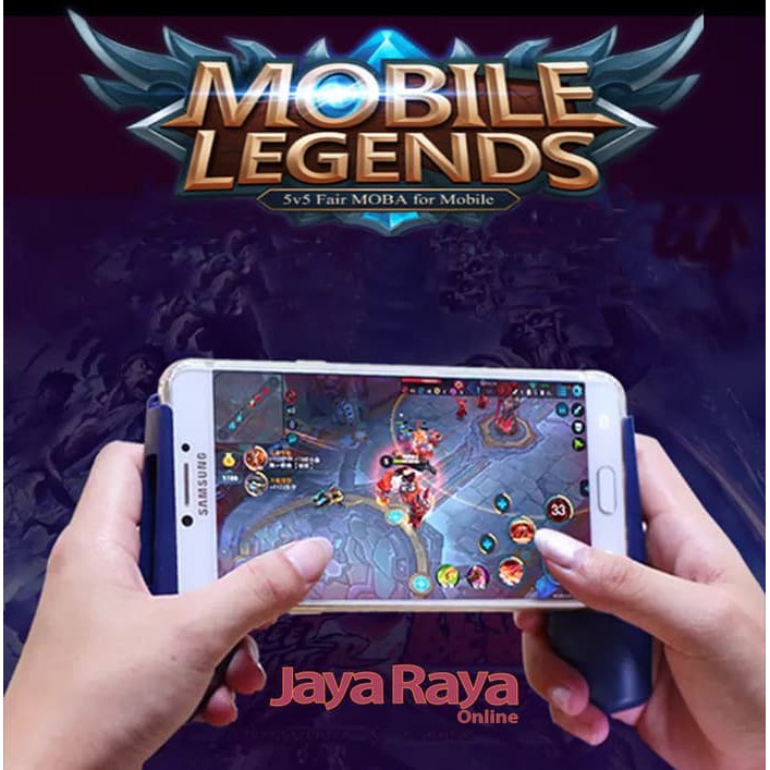 Jual GAMING HANDLE CONTROLLER GAMEPAD ANDROID IOS GAME GRIP MOBA LEGENDS - Hitam | Shopee Indonesia