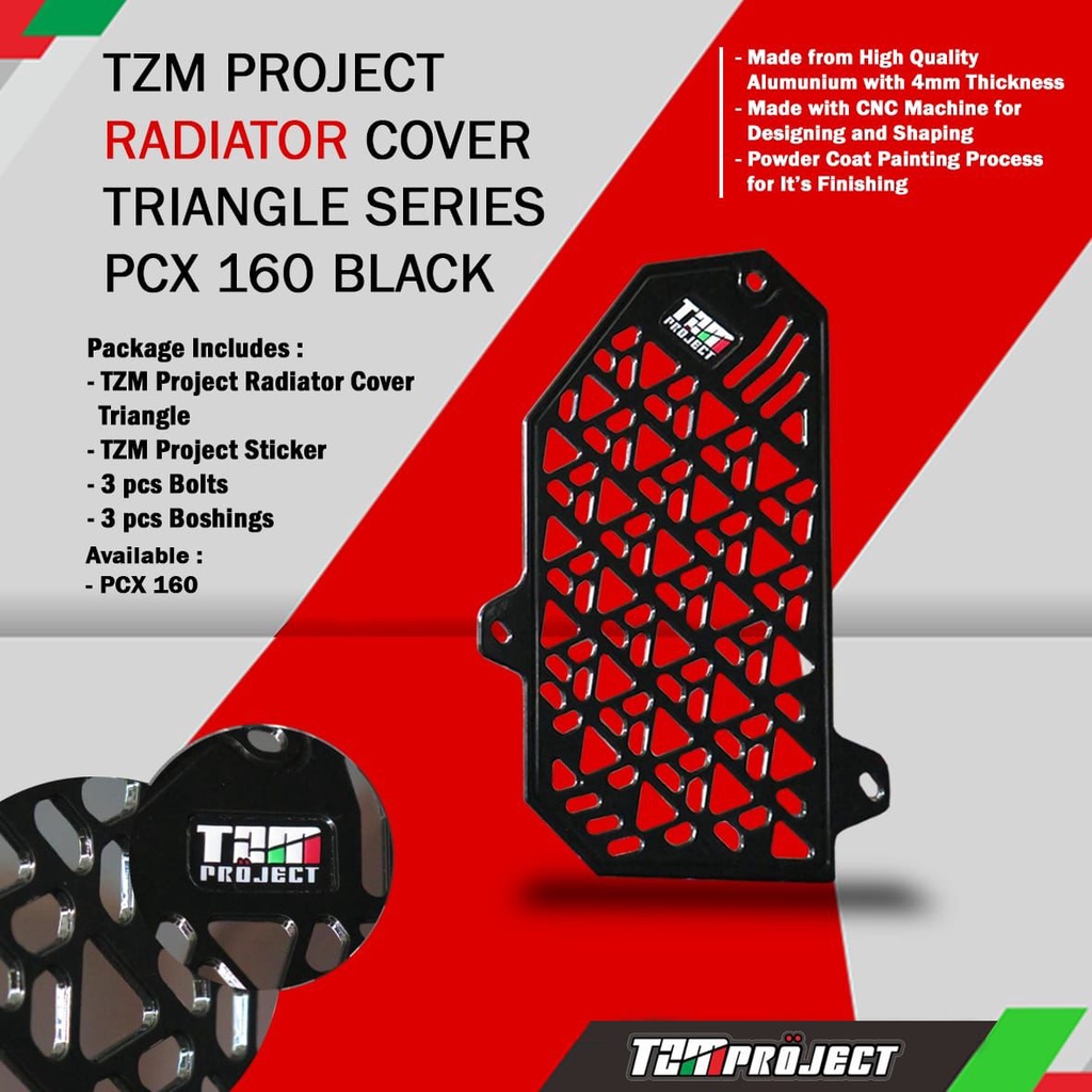 Jual TZM Project Cover Radiator Honda PCX 160 Series | Shopee Indonesia