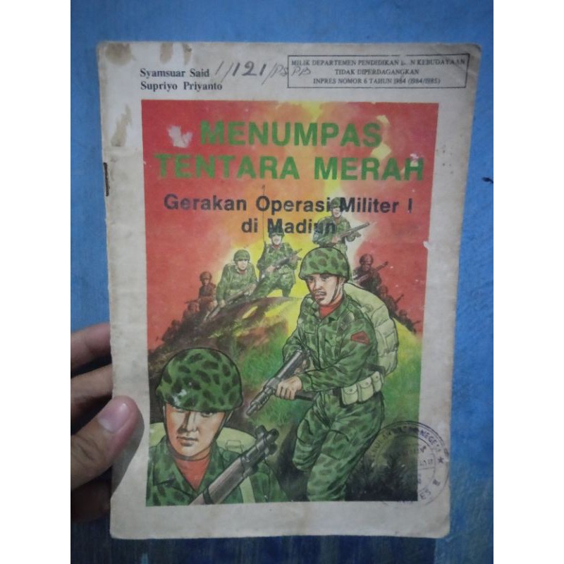 Jual Menumpas Tentara Merah(Gerakan Operasi Militer 1 di Madiun ...