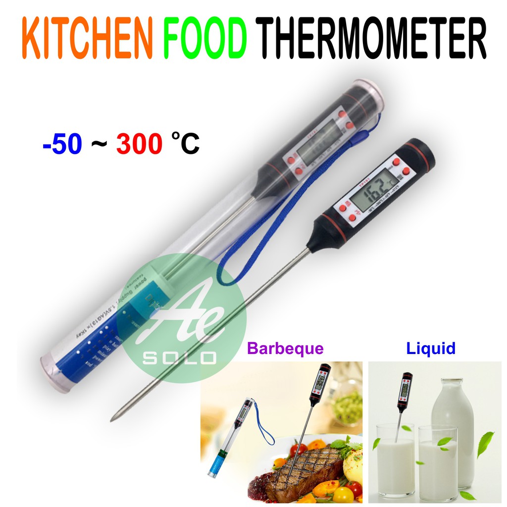 Jual Termometer makanan , Air, masakan - Dapur Digital Food Thermometer ...