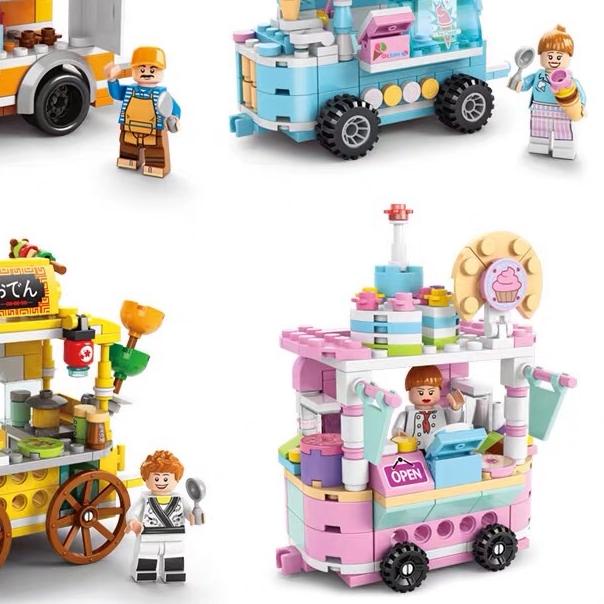 Jual HAPPYTOYS.888 Mainan Balok Susun Street View / Mainan Lego Susun ...