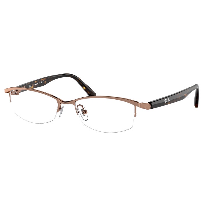 Jual Ray-Ban Frame Rectangle RX 8731D 1020 55 Polished Tortoise ...