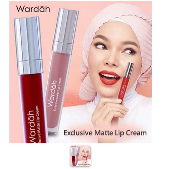 Jual WARDAH EXCLUSIVE MATTE LIP CREAM | Shopee Indonesia