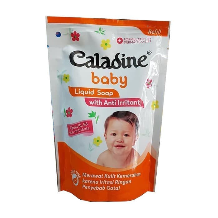Jual Caladine Baby Liquid Soap Pouch 210ml Refill Sabun Cair | Shopee ...