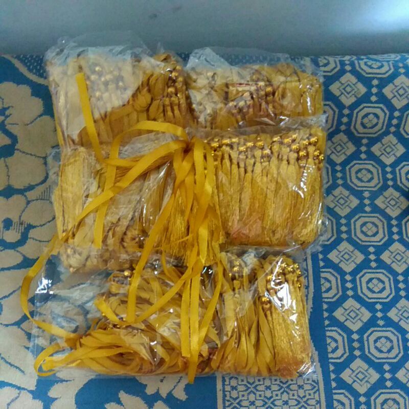 Jual koncer rumbai buku yasin dan majmuk syarif pita dan bandul emas ...