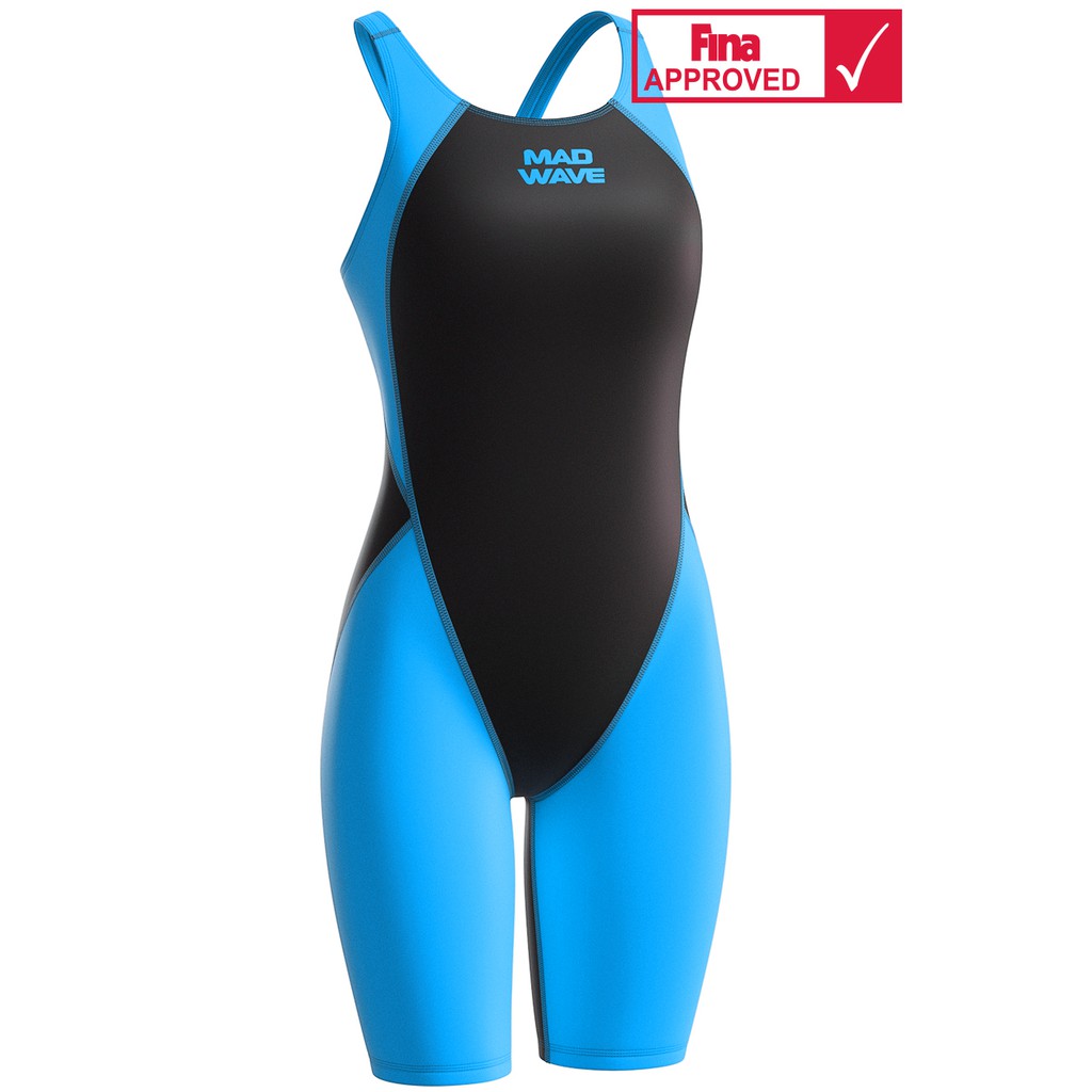 Jual MADWAVE REVOLUTION KNEESKIN OPENBACK RACING SUIT BLUE ( BAJU KOMPETISI RENANG ) | Shopee ...