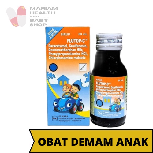 Jual Flutop C Sirup 60 ml / Obat Demam Anak / Flu / Batuk | Shopee ...