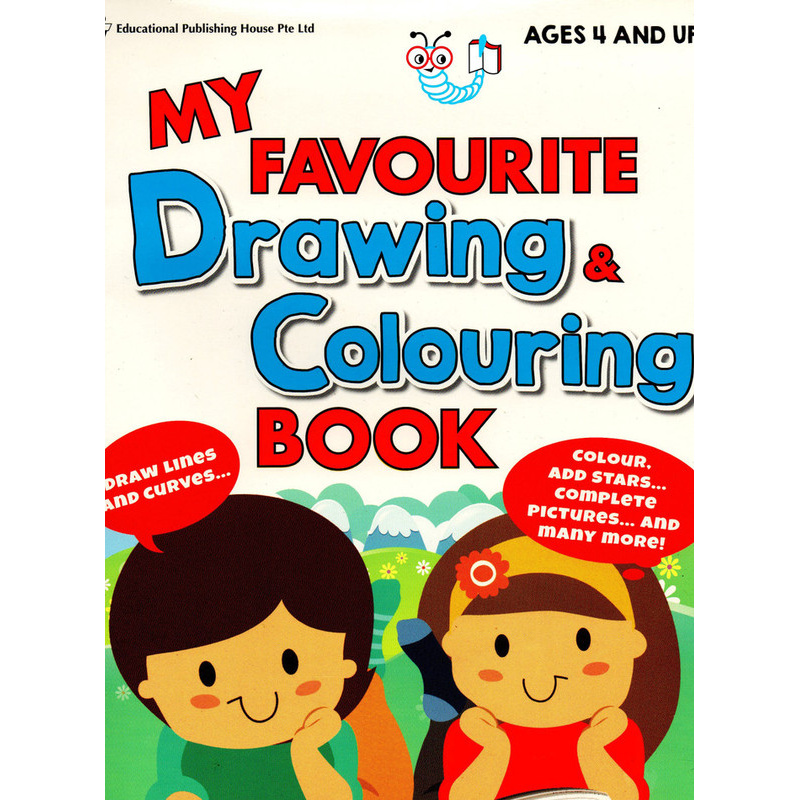 Jual My Favourite Drawing & Colouring Book | Shopee Indonesia