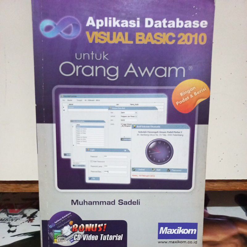 Jual Buku Komputer - Aplikasi Database VISUAL BASIC 2010 untuk Orang Awam | Shopee Indonesia